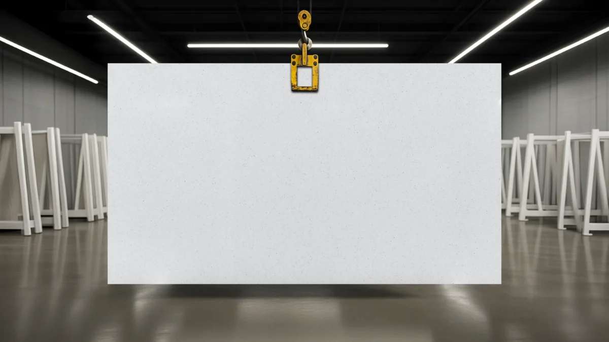 Sparkle White Quartz Slabs & Countertops | Ultra Stones USA